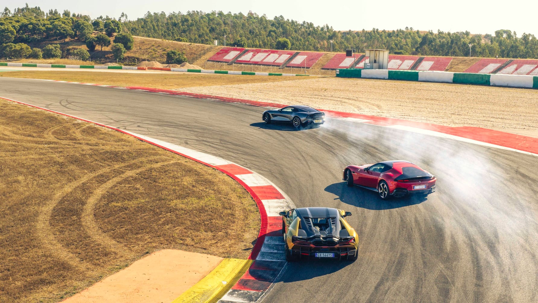 V12 for victory: Aston Martin Vanquish vs Ferrari 12Cilindri vs Lamborghini Revuelto | Top Gear